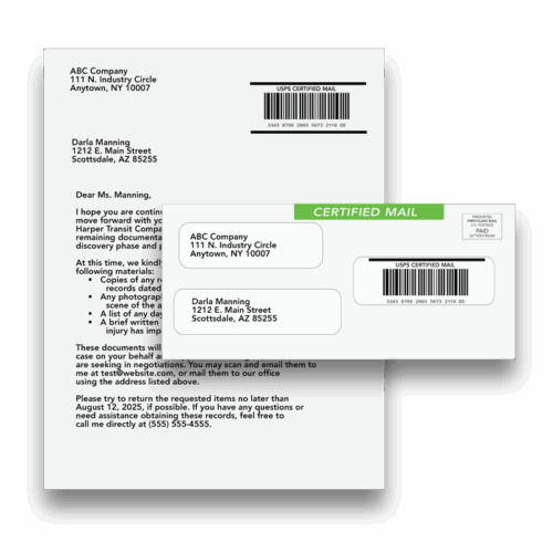 LetterStream » Certified Mail Tracking