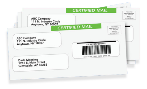 LetterStream » Certified Mail Letters | Send Mail Online